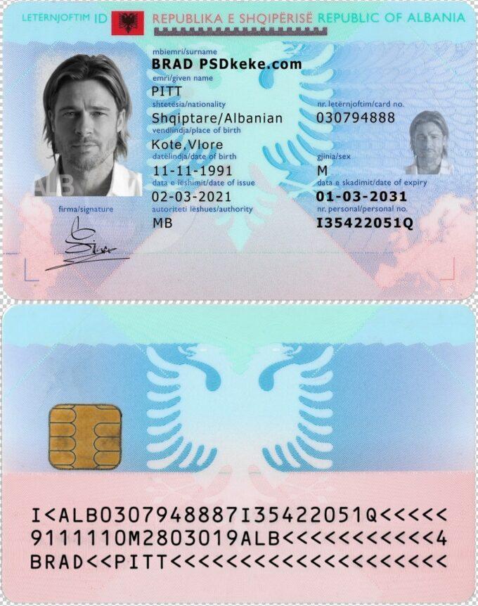 psdkeke – Passport PSD templates